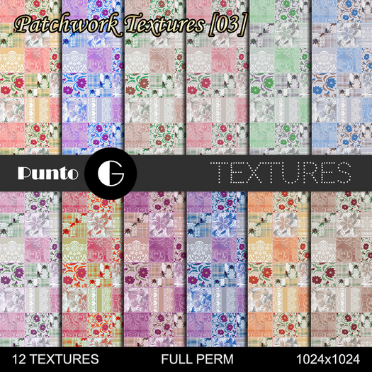 Second Life Marketplace - Patchwork Textures [03]